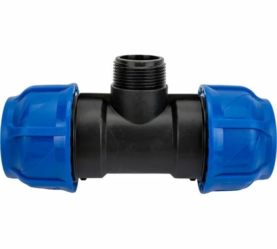 Тройник ПНД 50х1 1/4х50 HP переходной