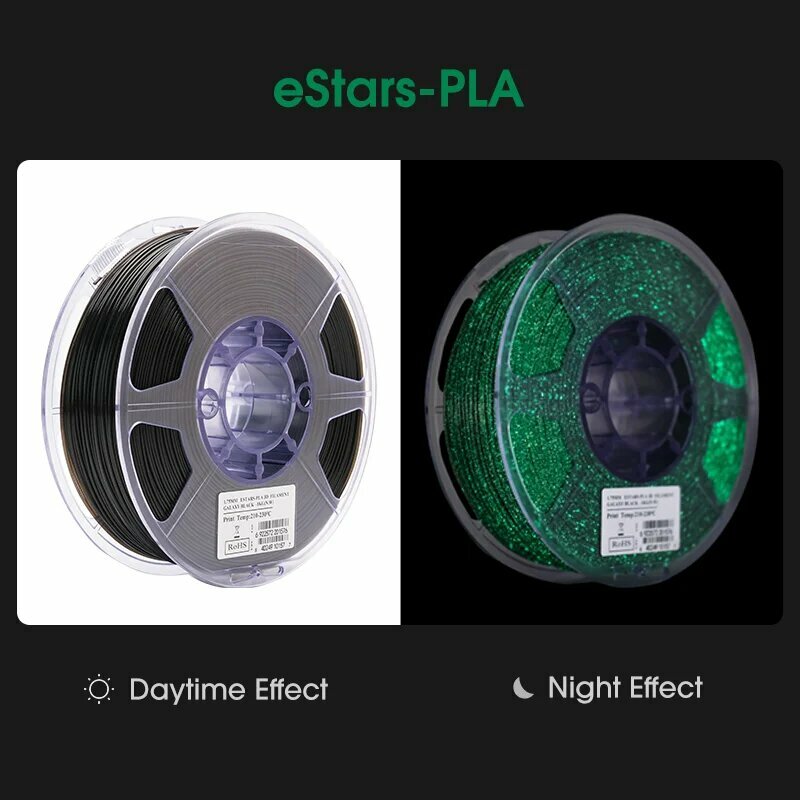 EStars-PLA нить для 3D-печати, 1 кг, Цвет: eStars-PLA