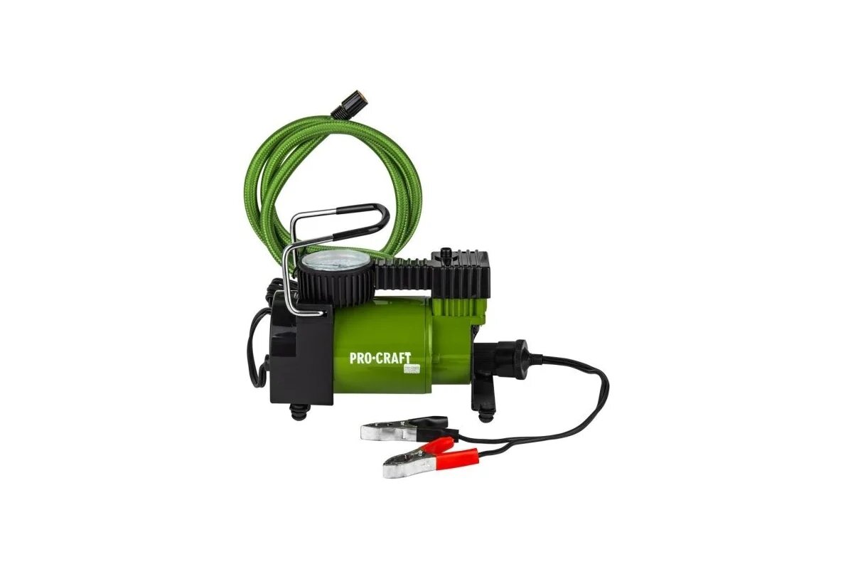 PROCRAFT автомобильный компрессор 35 л/мин 168Вт 14А 7 бар крокодилы сумка LK190