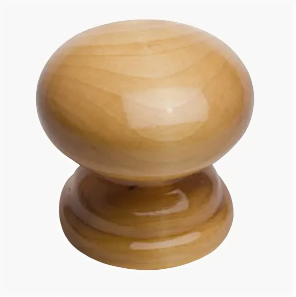 Ручка-кнопка йо-карел. Береза