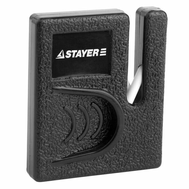 Точилка для ножей компактная Master, STAYER керамическая рабочая часть