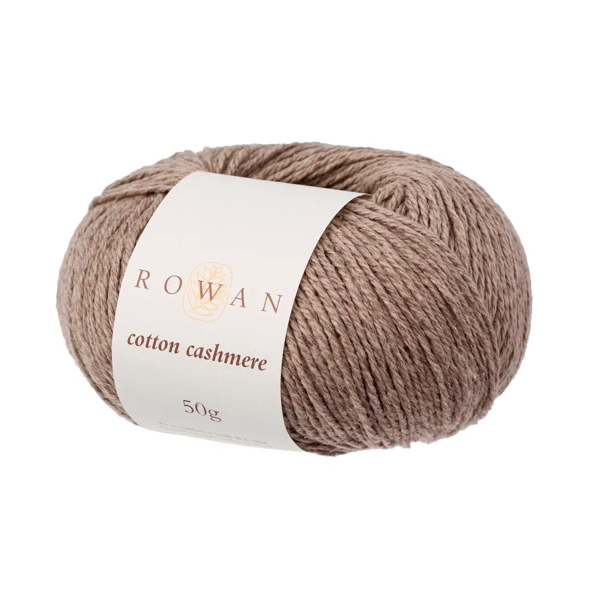Cotton Cashmere /Коттон Кашемир/ пряжа Rowan, 9802211 (212, seed (семя), коричневый)