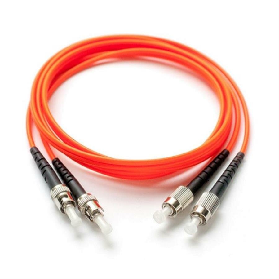 Патч-корд оптический (optic patch cord) ST/UPC-ST/UPC MM 50/125 мкм многомодовый duplex 0.75 м