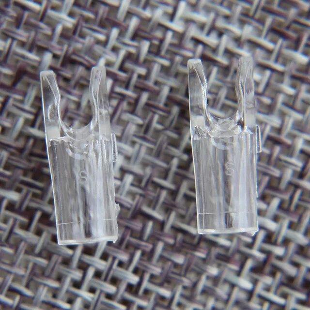 Наконечники для стрел 50 шт, карбоновые, размер L и S Transparent white s