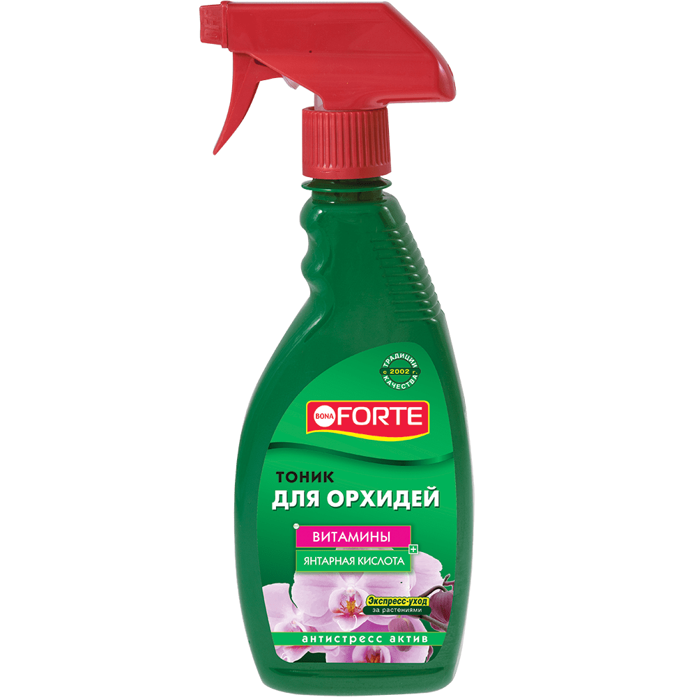 Тоник Bona Forte для орхидей, спрей, стимуляция роста, укрепление иммунитета, 500 мл