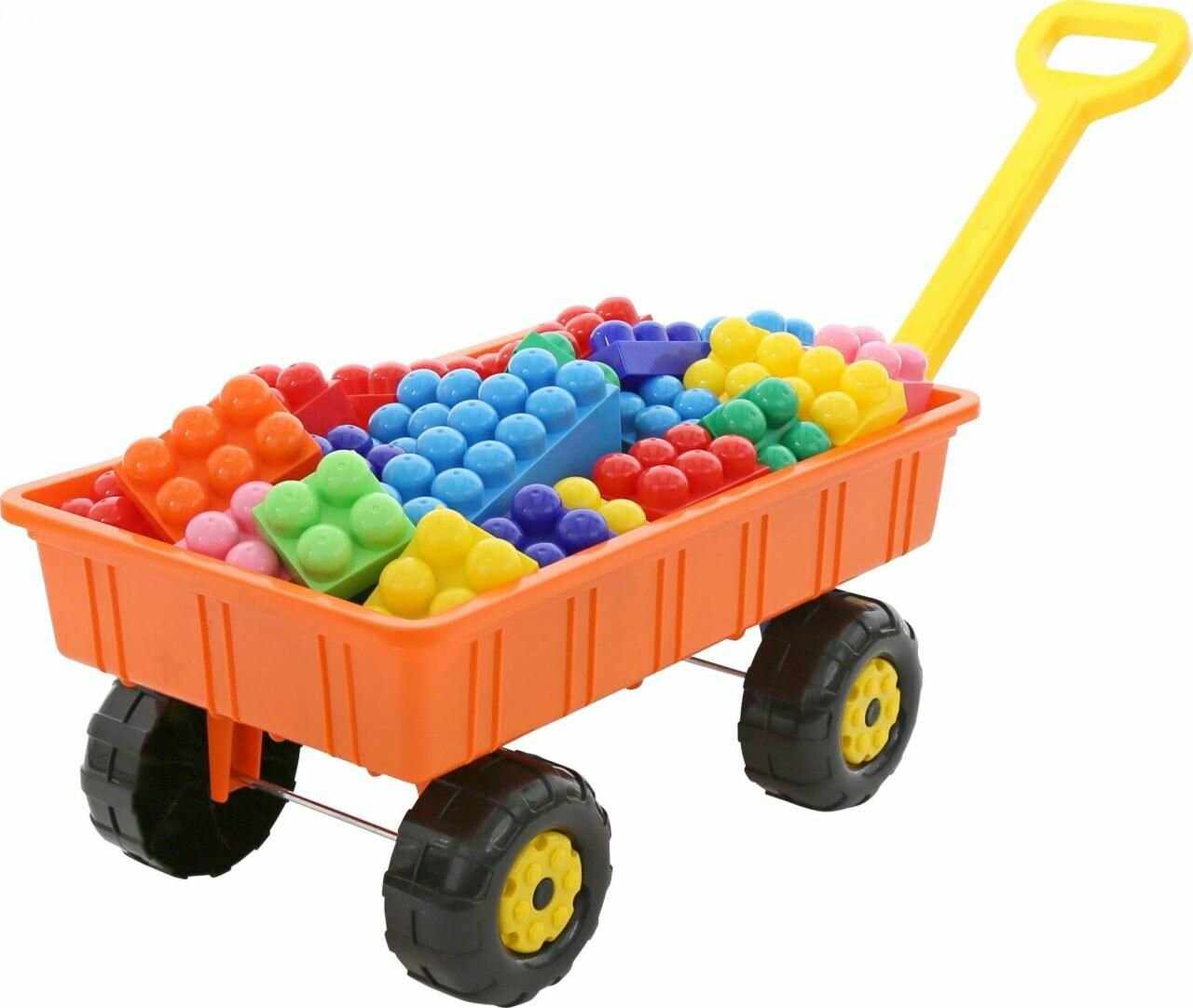 Конструктор Полесье №381 с тележкой (36377)