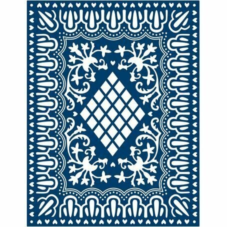 Нож фигурный Tattered Lace "Tattered Lace", Викторианские узоры, для вырубки