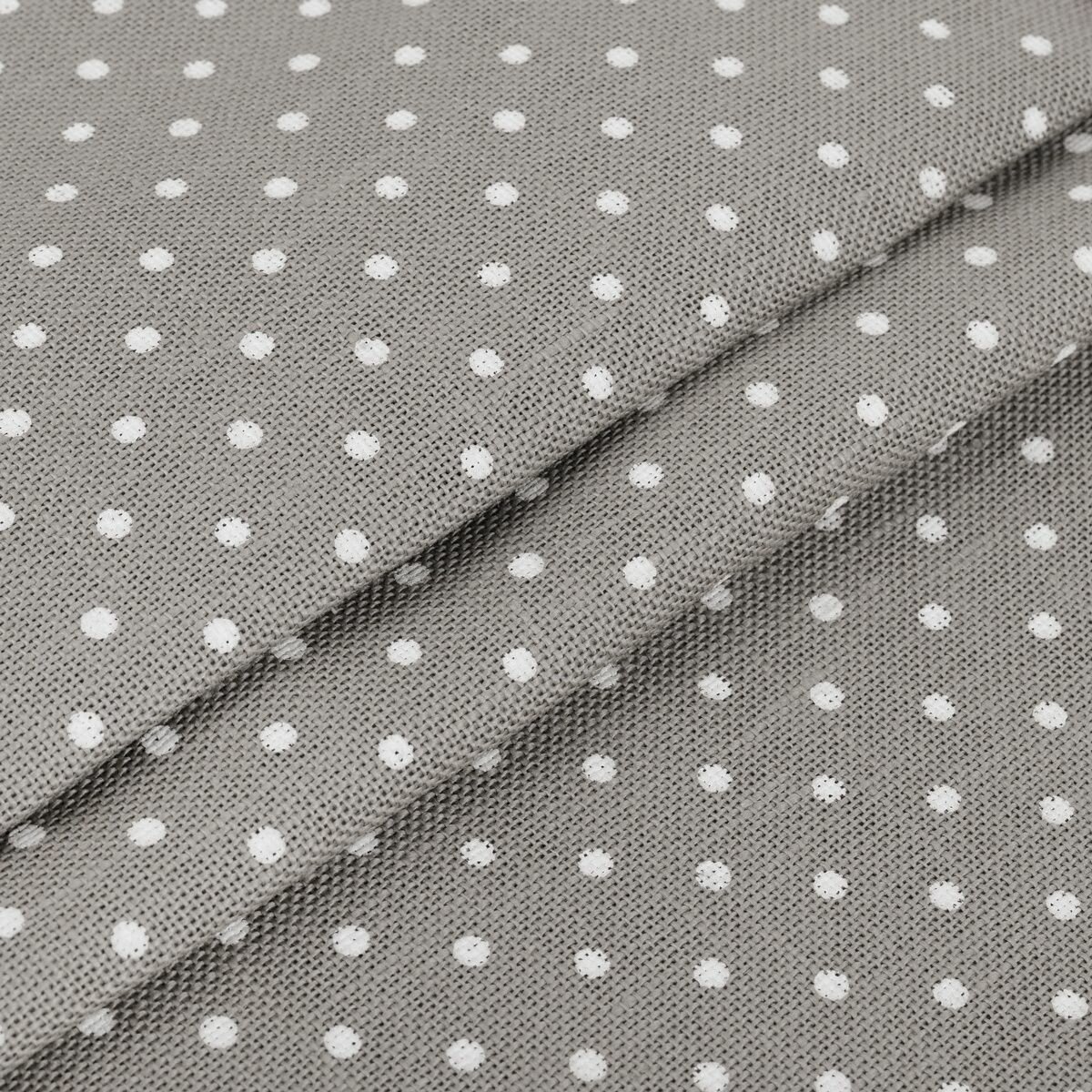 Канва для вышивания Zweigart Belfast №32, 100% лён, 50х70 +- 2 см, 7349 серый в горошек (К32)