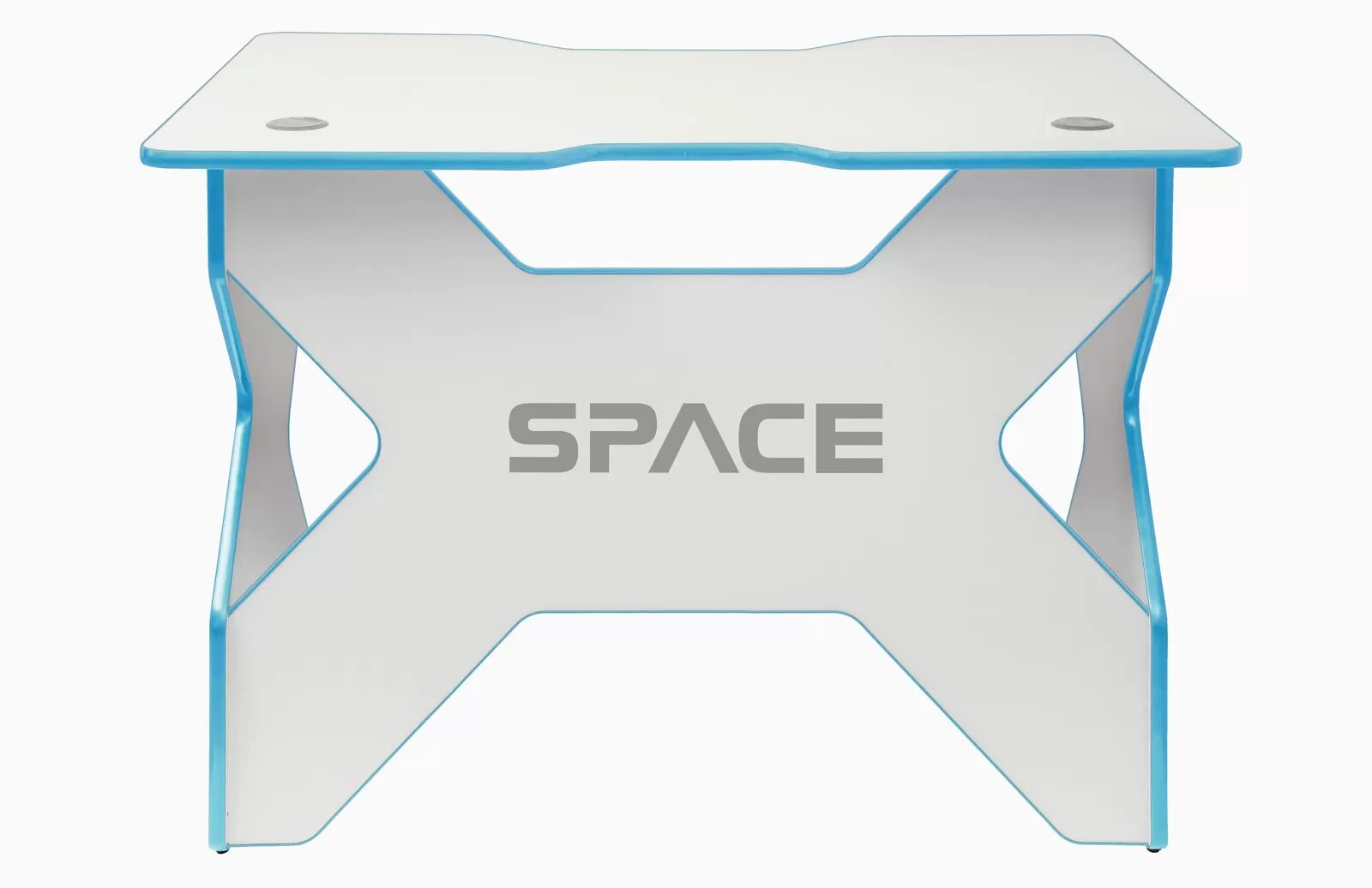 Стол компьютерный VMMGAME SPACE 120 Light белый/синий