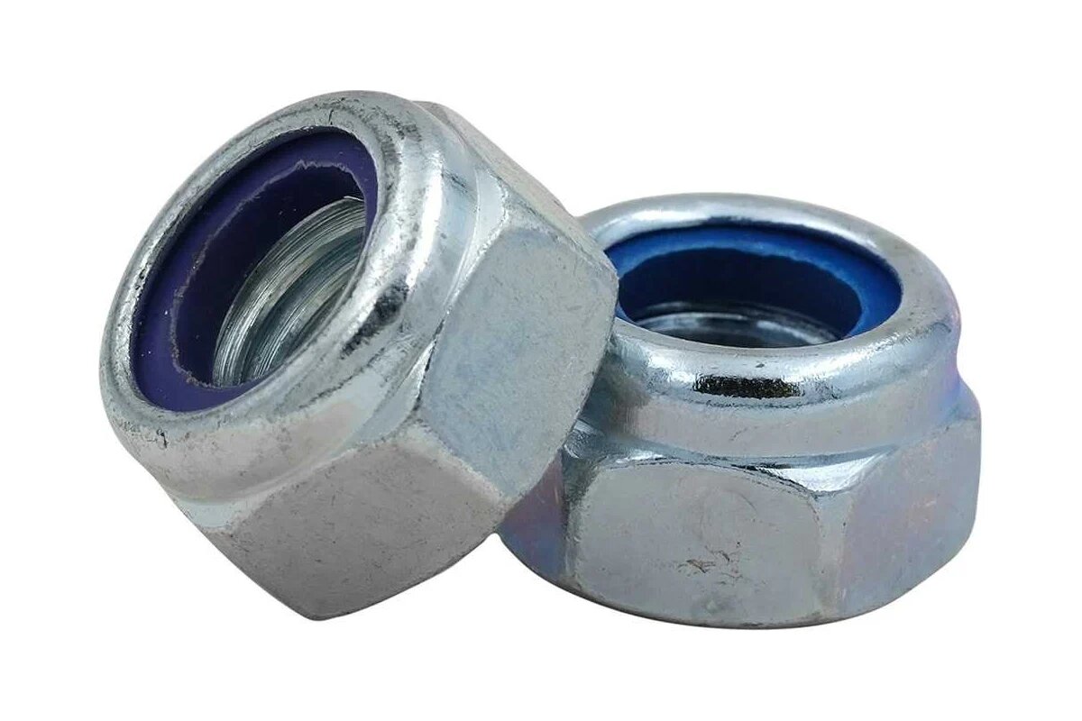 23 болта Гайка с полимерной вставкой к. п.8 М12x1,25 ОЦ DIN985 2 шт ОФ004824