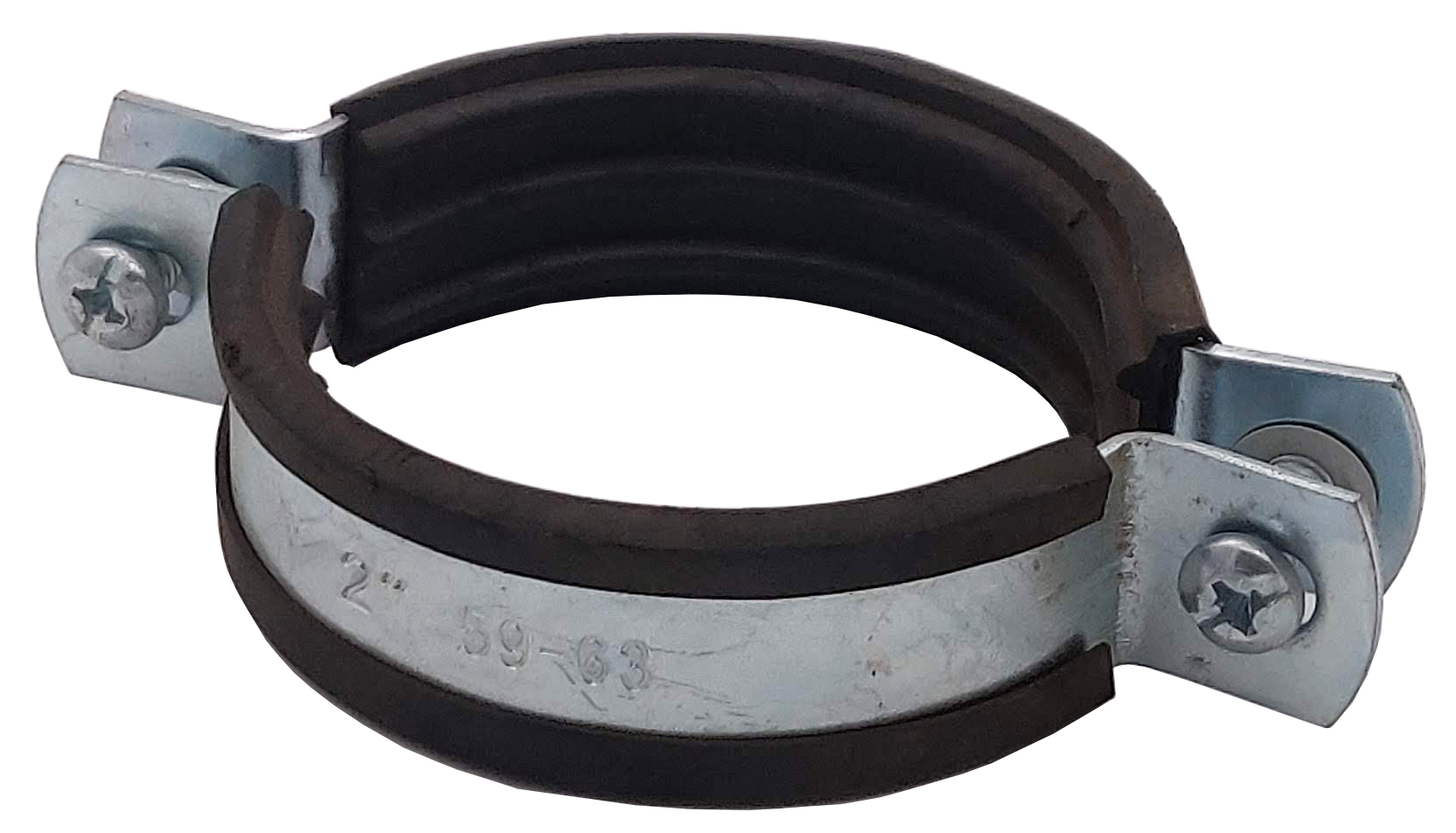 Хомут для монтажа тяжелых трубопроводов FRSM 58-63 (2") резьба 1/2"