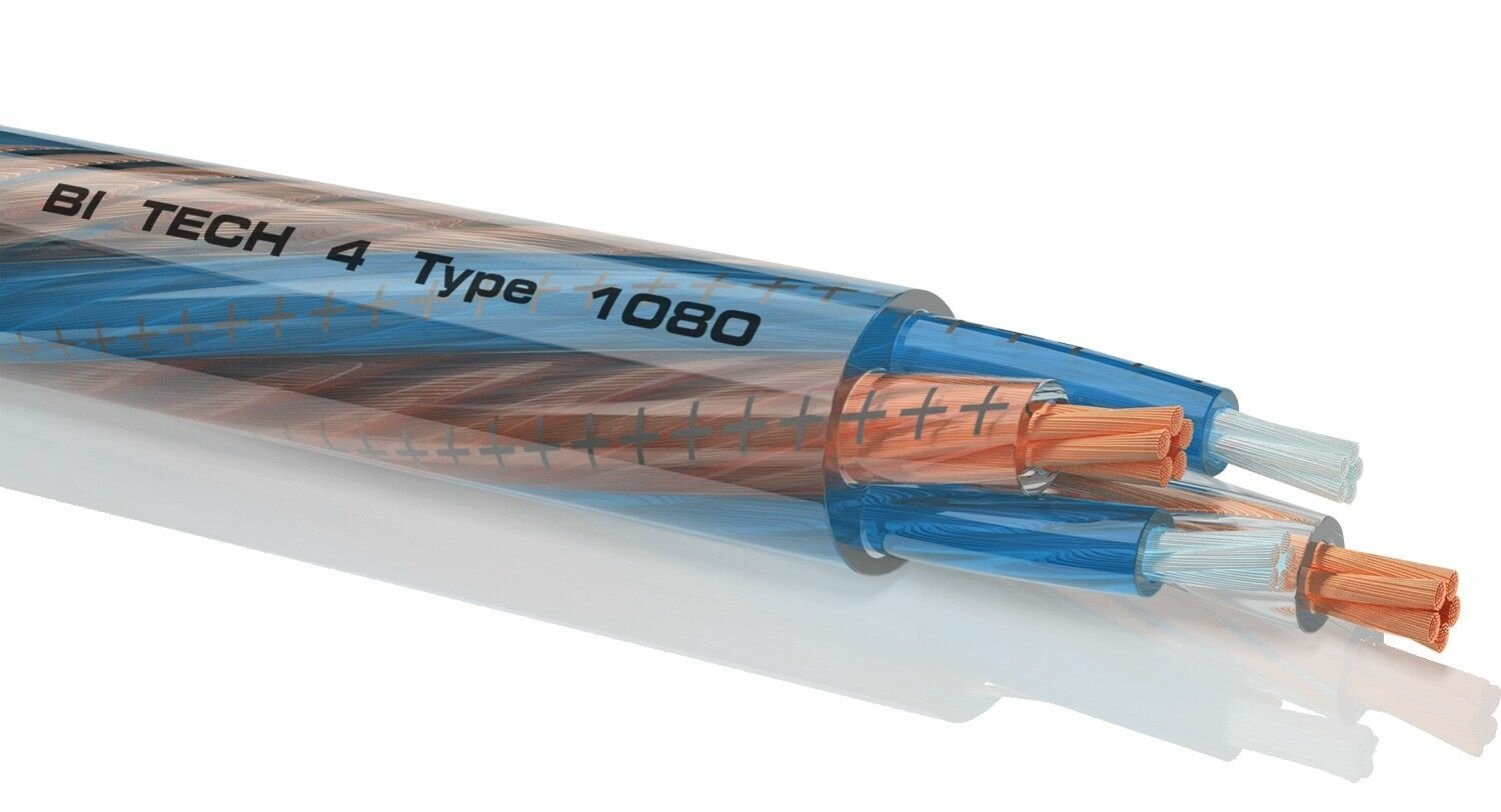 Акустический кабель Oehlbach EXCELLENCE Bi-Tech Speaker Cable, copper/silver, D1C1080 - 100m