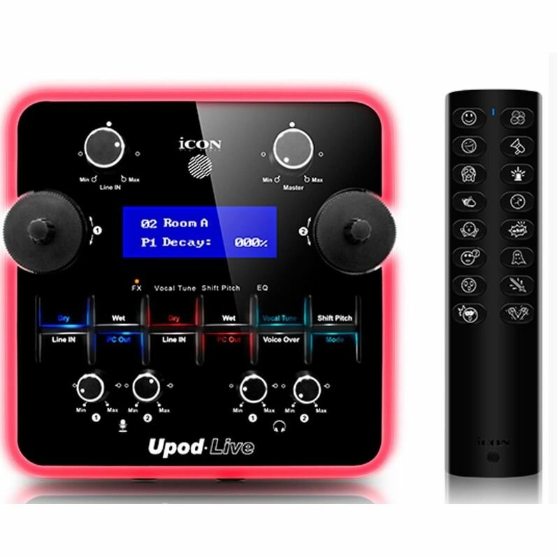 Внешняя звуковая карта с USB ICON UPod Live