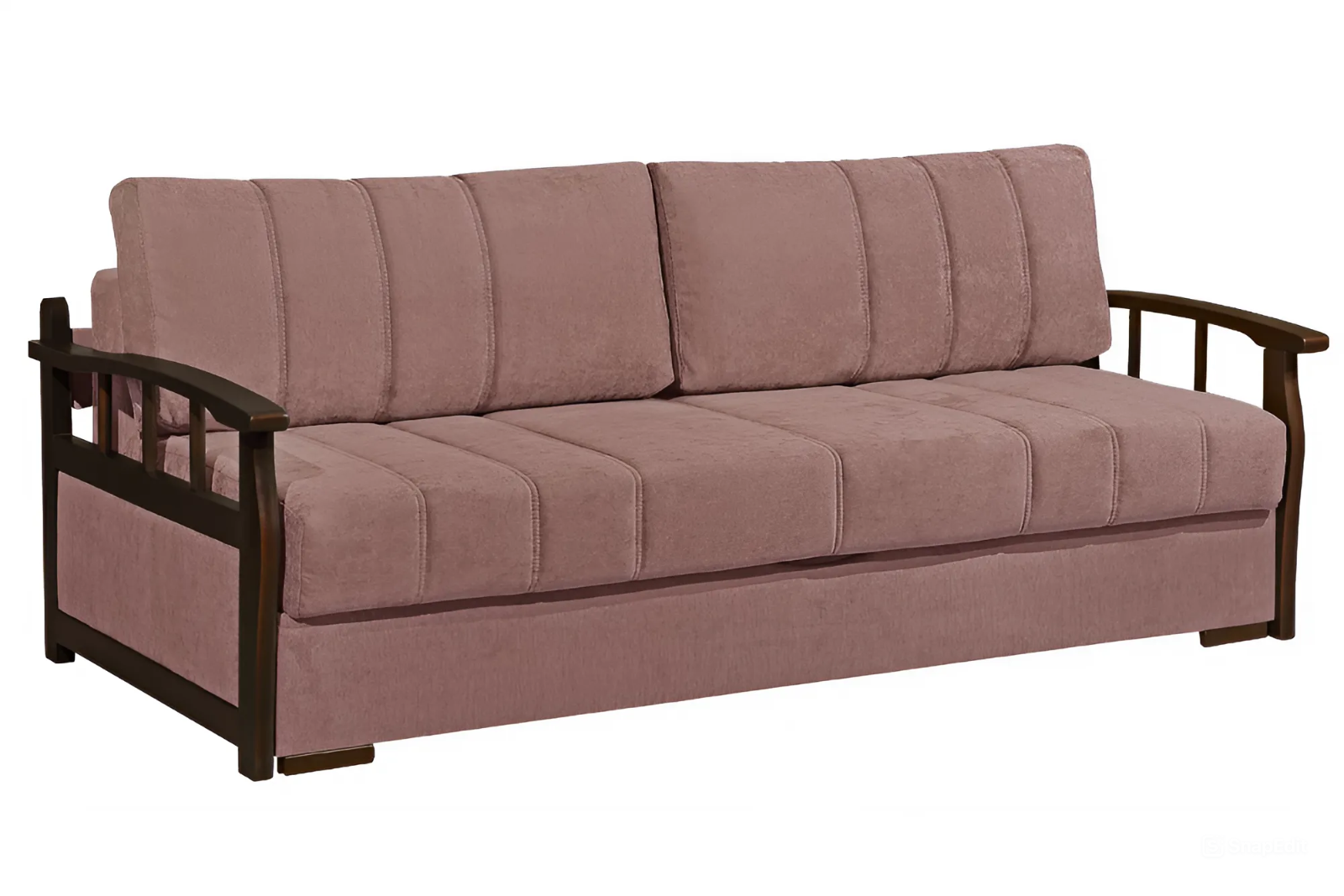 Диван Барон, независимый пружинный блок, металлический каркас, велюр