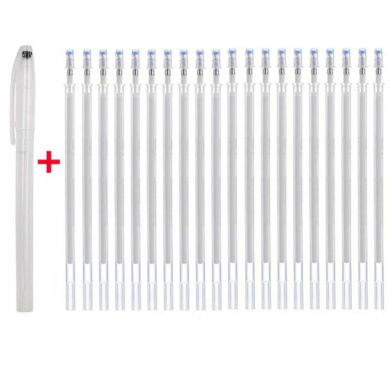 Термоисчезающая ручка для ткани, маркер с водорастворимыми чернилами для разметки одежды и выкроек, набор из 4 цветов для шитья, пэчворка и ремонта мебели