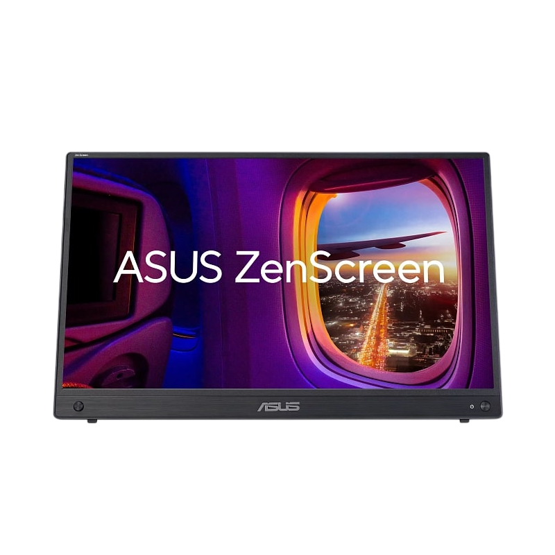 Монитор ASUS ZenScreen MB16AHG 90LM08U0-B02170, 15.6", portable monitor Full HD (1920x1080), IPS, 144Hz, 300 cd/m2, 3ms(GTG), 1200:1, AMD FreeSync, USB-C *2, MicroHDMI, Black+Dark Gray
