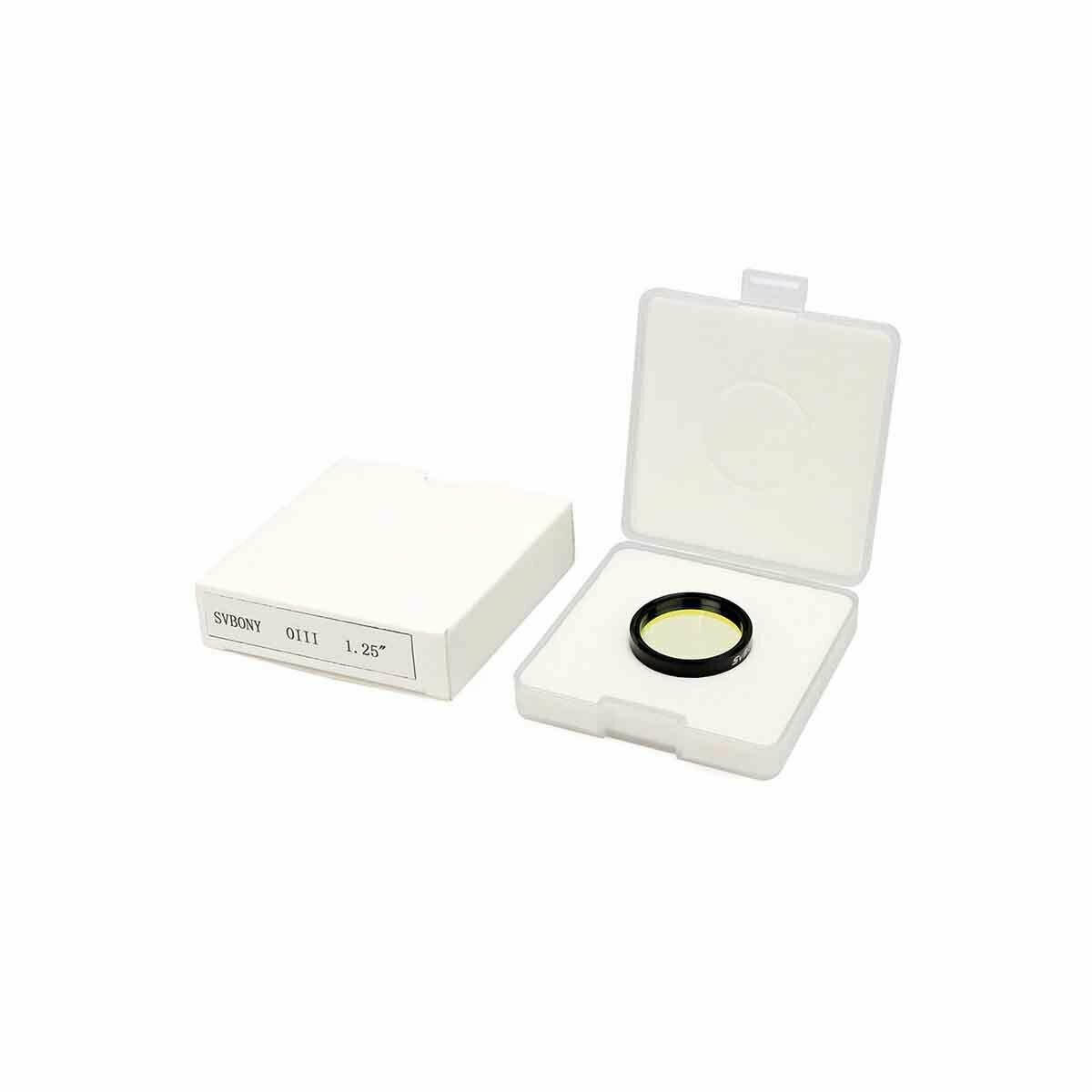 SVBONY SV115 1,25-дюймовый светофильтр OIII-го поколения для наблюдения за туманностями 18 нм