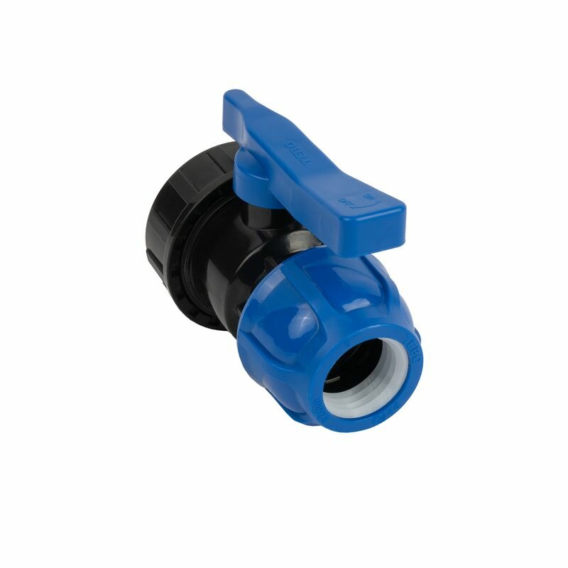 Кран шаровой ПНД компрессионный 32х1" ВР