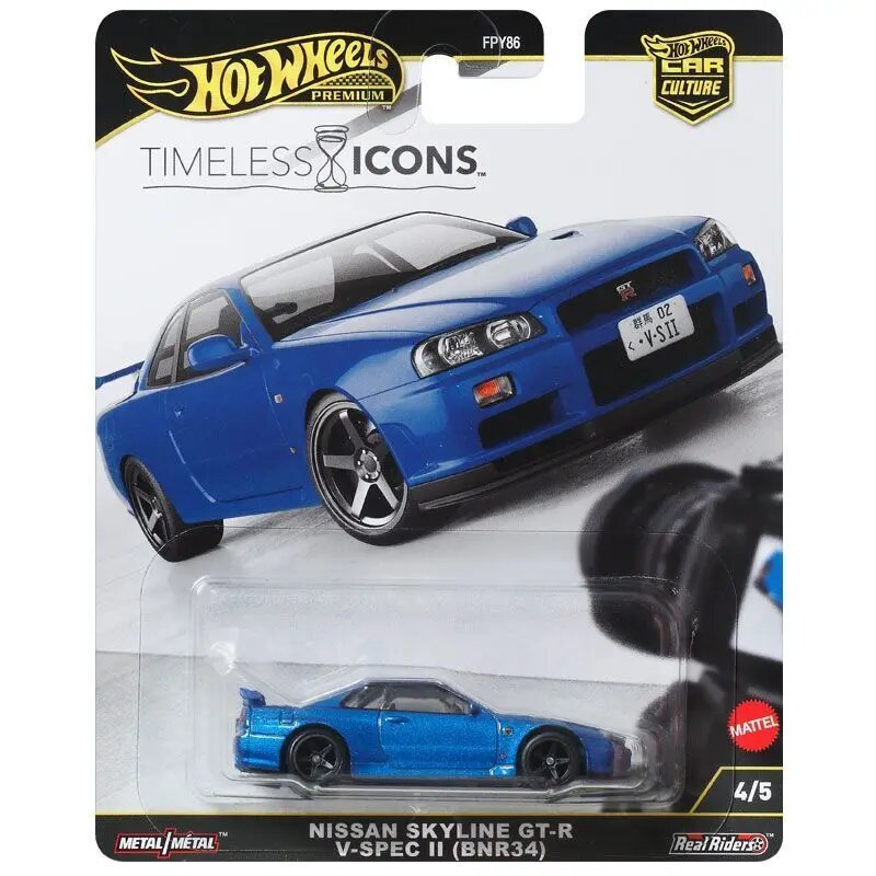 Hot Wheels Nissan Skyline GT-R V-Spec II (BNR34)