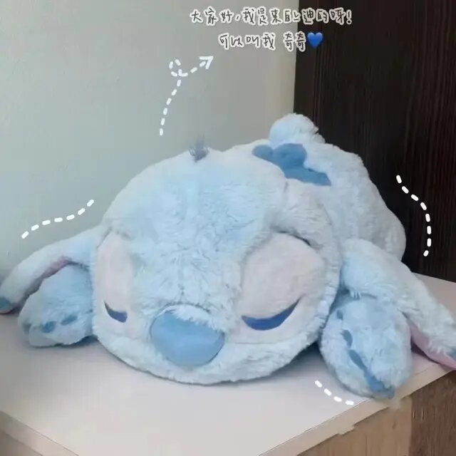 Мягкая игрушка Disney Kawaii Stitch, кукла, мультяшный милый аниме-стич Лило, декор комнаты, мягкая подушка, плюшевые игрушки, подарок для девочки, Высота: 40 см