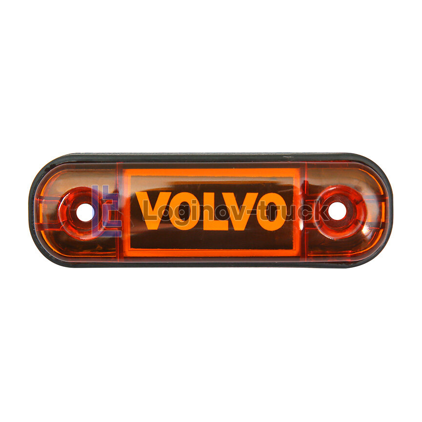 Габарит светодиодный neon slim-m volvo 24v желтый (26768)