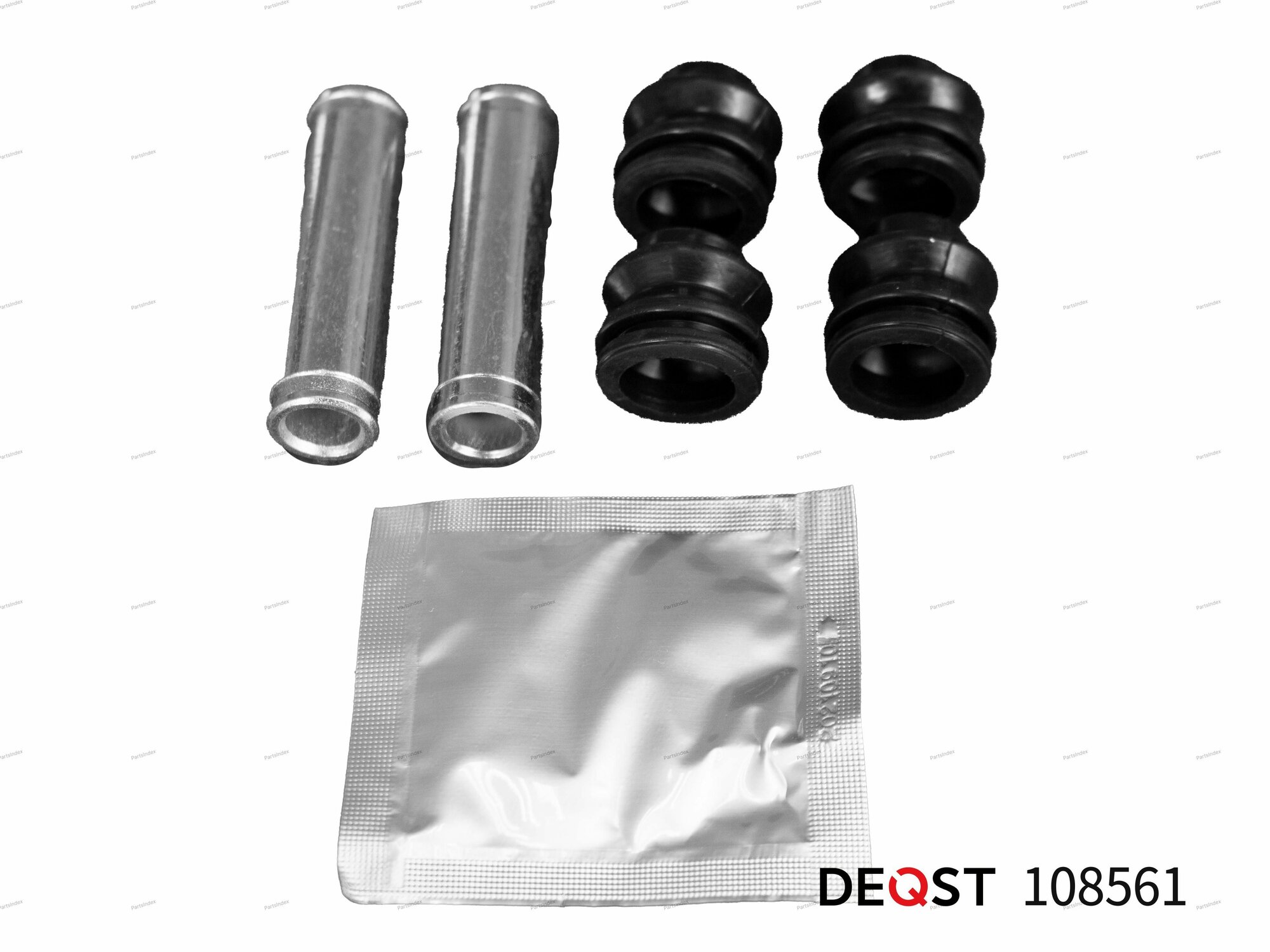 Комплект направляющих тормозного суппорта переднего (направляющая O 16 mm, суппорт Kasco). Применяем, Deqst 108561