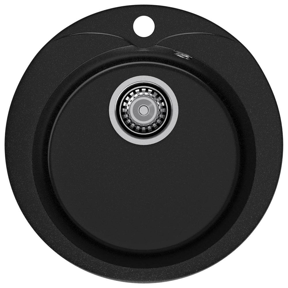 Кухонная мойка GranFest RONDO 480, черный