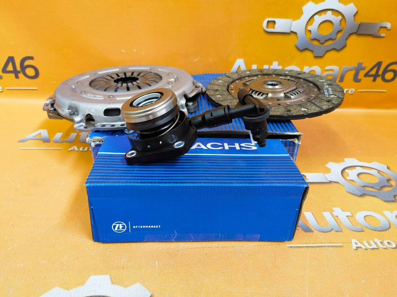 Комплект сцепления форд фокус 3 FORD FOCUS 3 диск + корзина + выжимной подшипник Sachs