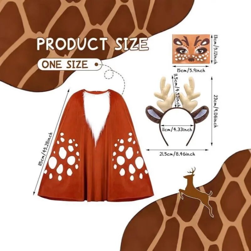 Женский рождественский костюм оленя