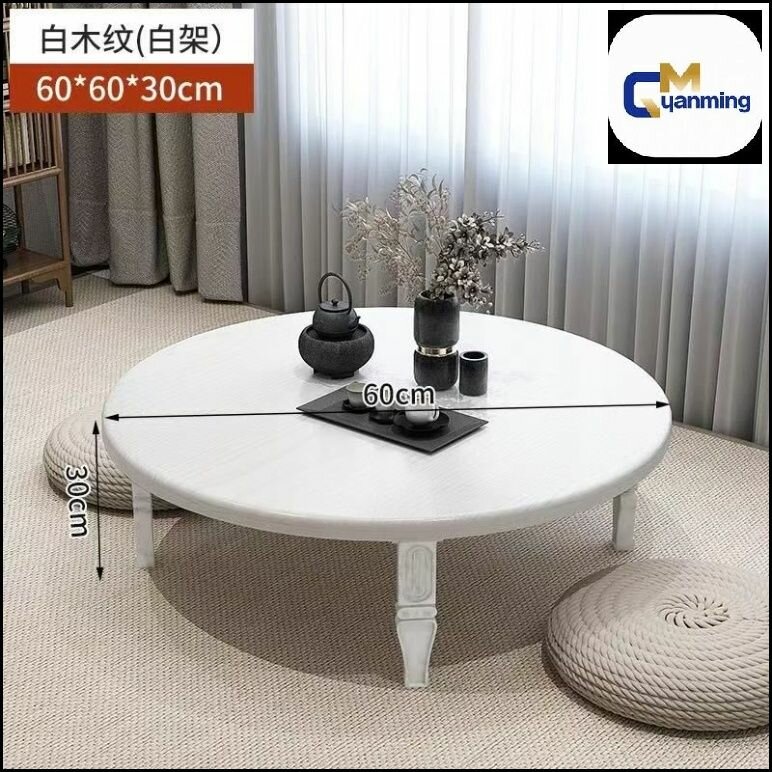 Складной квадратный стол тёмно-коричневого цвета для дома подходит для приёма пищи, работы за компьютером и учёбы.