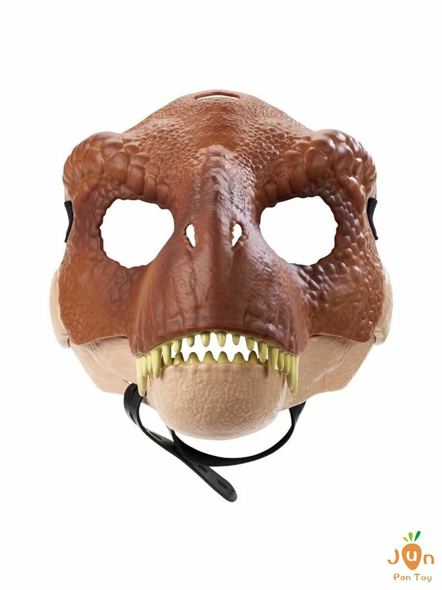 Mattel Jurassic World Chaos Theory Tyrannosaurus Rex / детские игрушки, маска тираннозавра Рекса, умеющего открывать рот, подходят для детей от 4 лет и старше