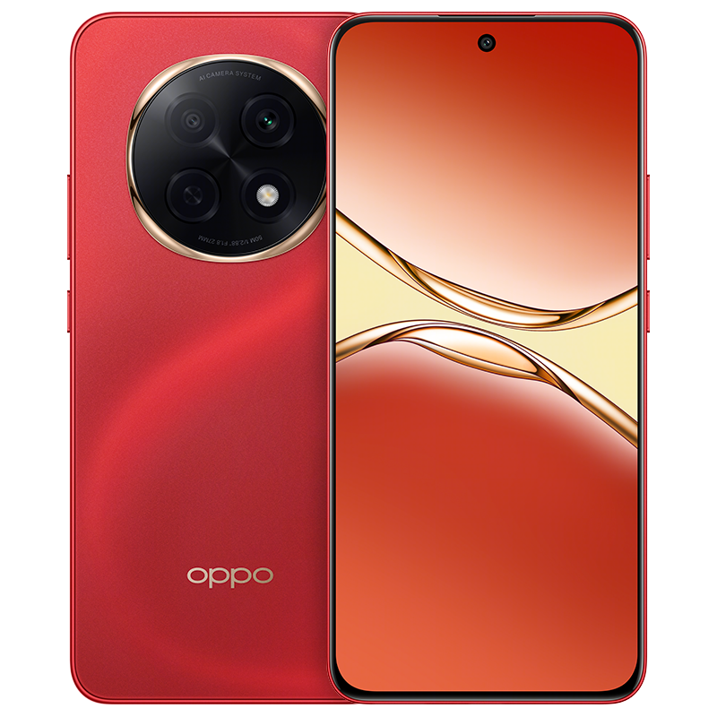 Смартфон OPPO A5 Pro (CN) 5G, полностью водонепроницаемый, аккумулятор емкостью 6000 мАч, 12 ГБ + 512 ГБ, красный