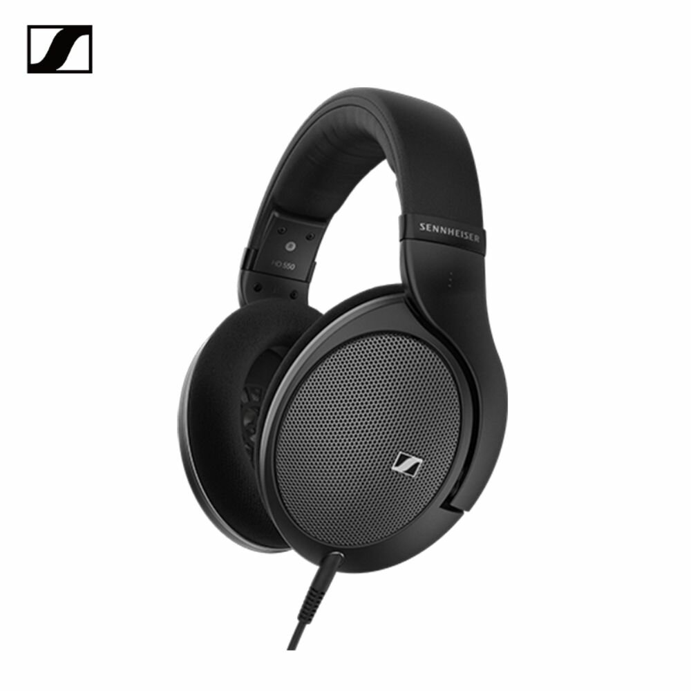 SENNHEISER HD 550 Аудиофильские наушники с открытой спинкой, 38-миллиметровый преобразователь 150 Ом