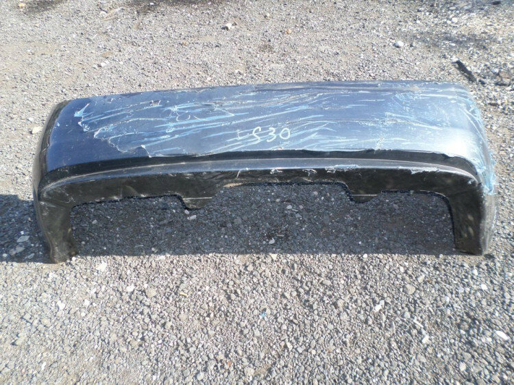 Бампер задний 95460675 95215851 Шевроле Авео Т300 Седан S-30 - Т-Серый - в пленке и в клее от пленки