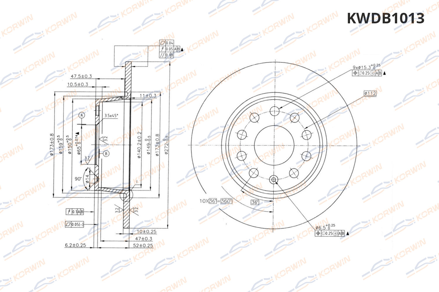 Диск тормозной задний SKODA Octavia (IV (A8))