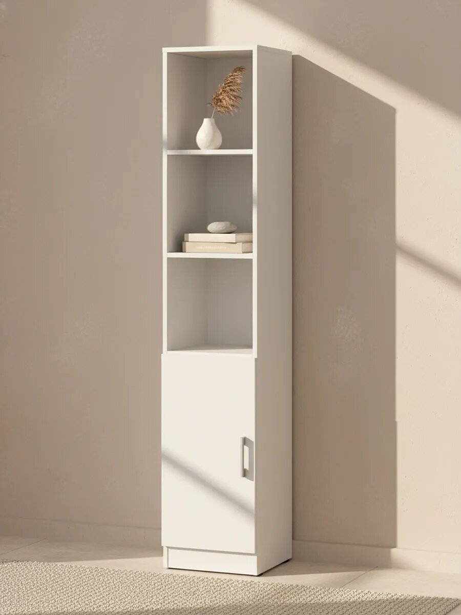 На балкон шкаф пенал FRESTER распашной с полками для одежды, от производителя