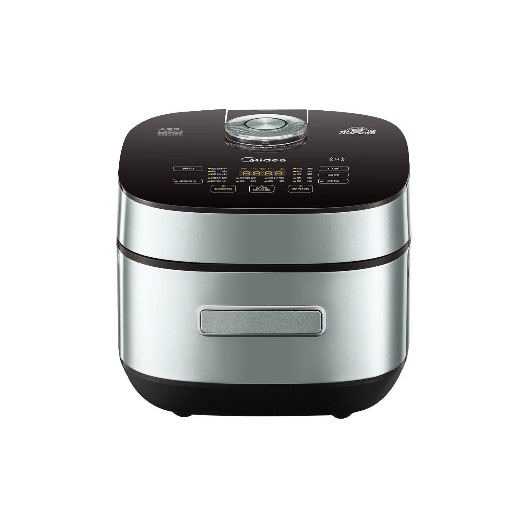 Рисоварка Midea 4L, silver, до 10 чашек риса, автоматическое приготовление