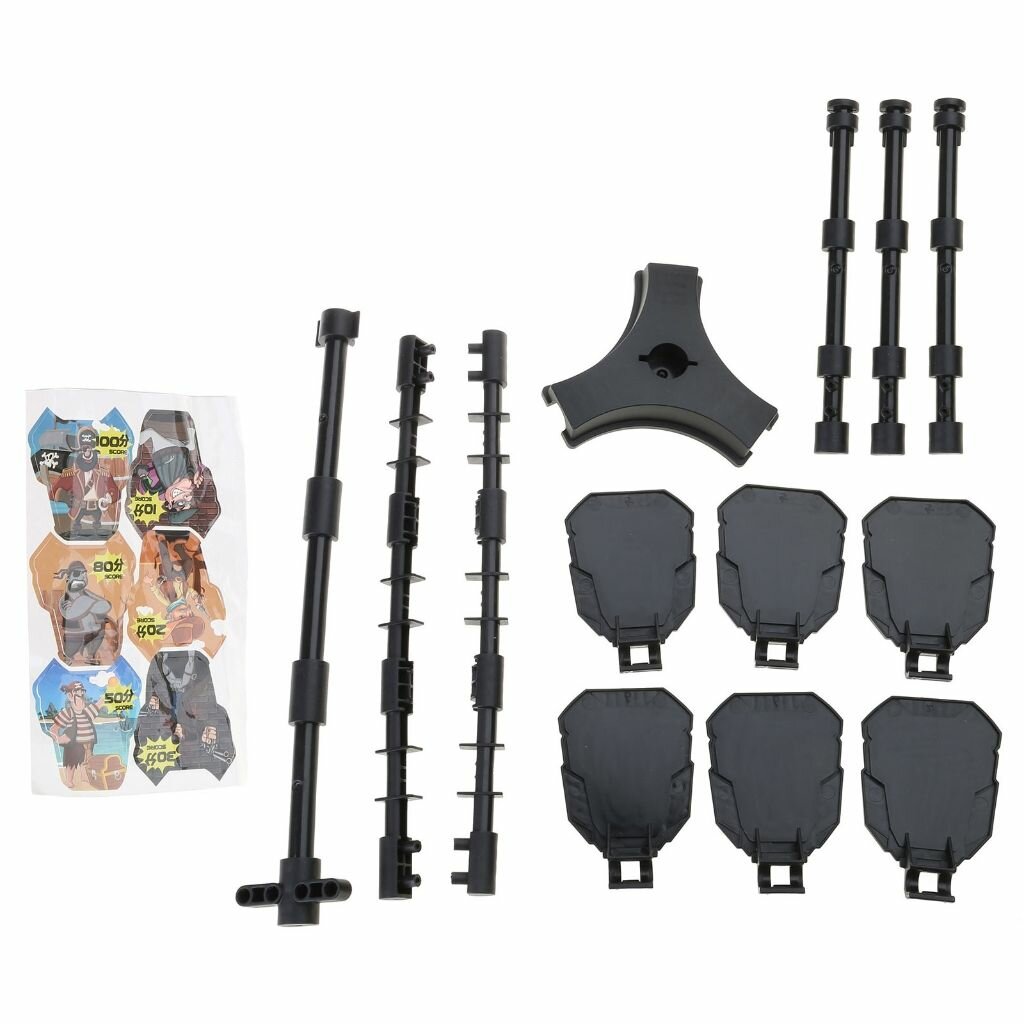 Т-образные мишени для настольной игры, подсчет очков Battle Blaster, игры на открытом воздухе, игрушки мальчиков