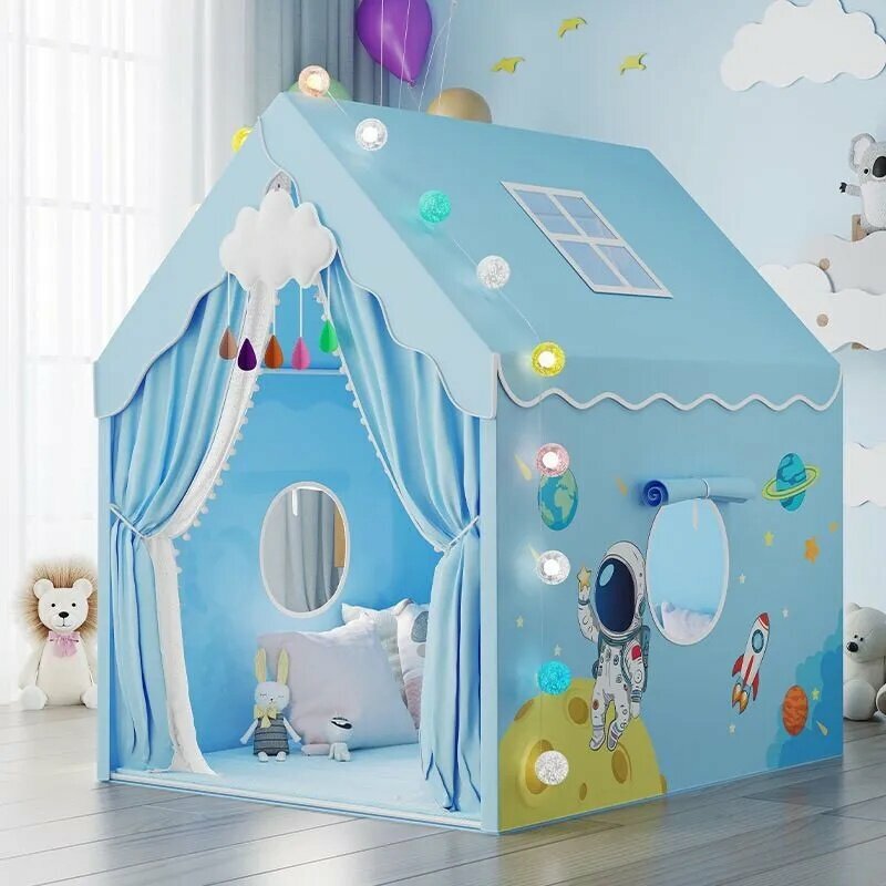 Детская палатка для дома, игровой домик для малышей, спальный игрушечный домик