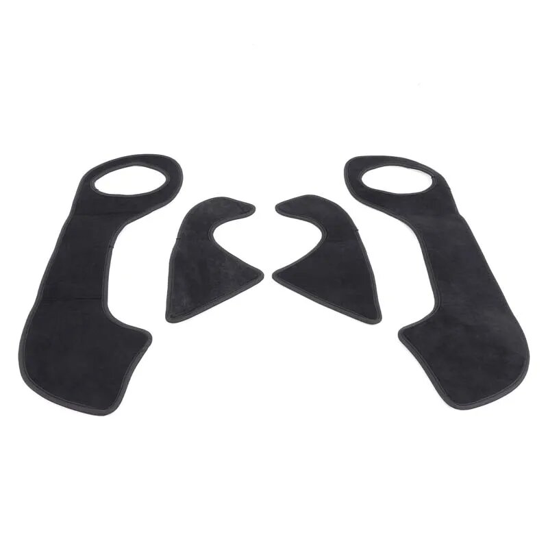 Комплект из 4 предметов, бархатный черный для Nissan juke Infiniti ESQ 2011-2019, коврик для защиты от грязи, аксессуары для защиты салона автомобиля