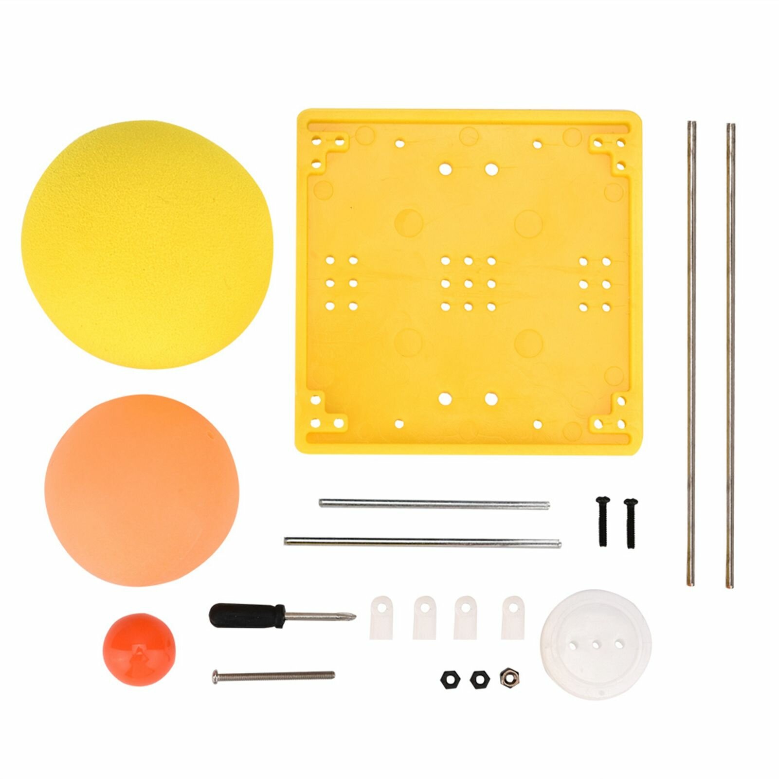 DIY модель "Земля-Луна-Солнце", наглядное обучающее пособие.