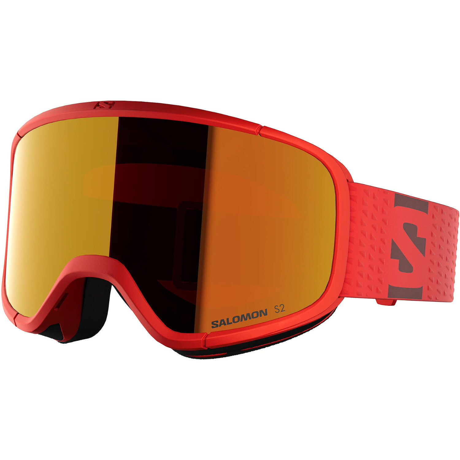 Горнолыжные очки Salomon Aksium 2.0 Cherry Tomato Cat. 2 25/26 Красный, для мужчин , Красный