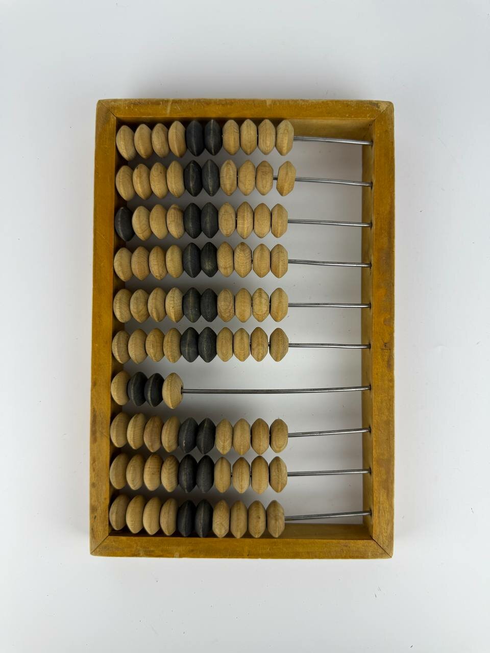 Небольшие деревянные счеты СССР, 21 х 32 см.