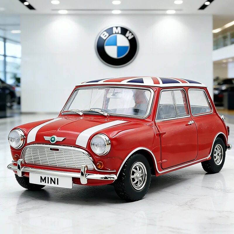 Makeda Mini Cooper Red 1 1:18