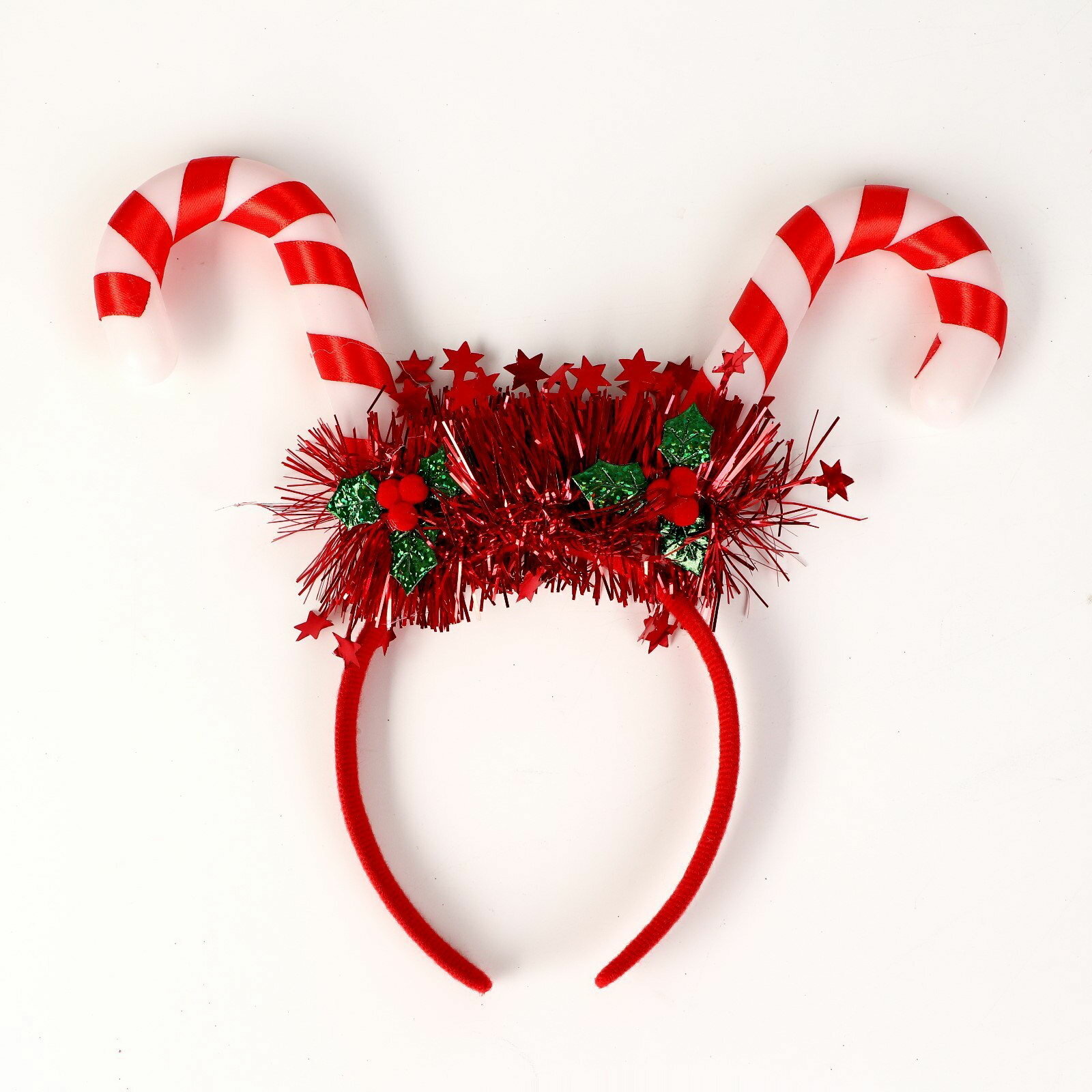 Карнавальный ободок "Конфета" световой, вид ободка: новогодние