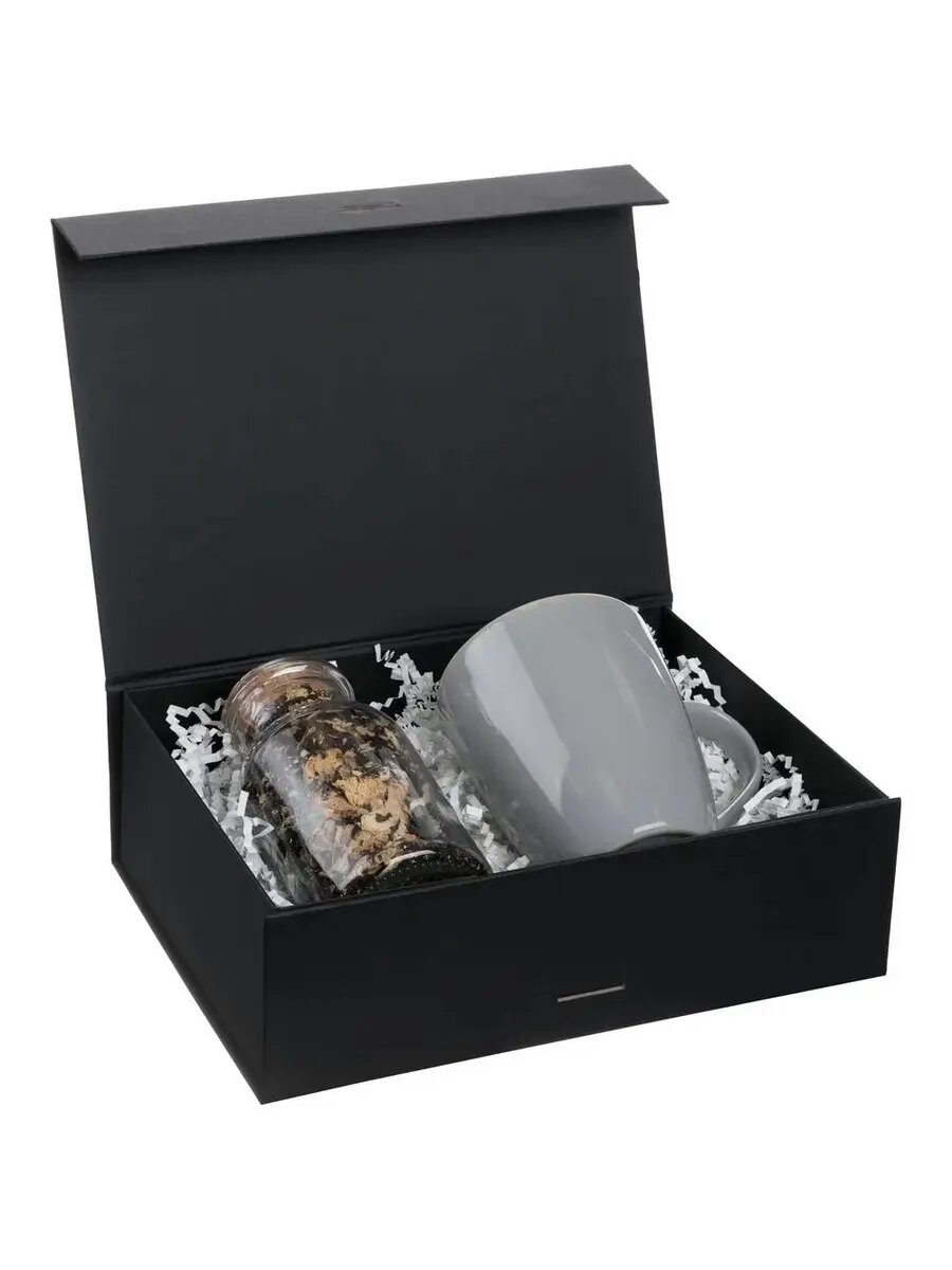 Стильная складная коробка из крафт-бумаги