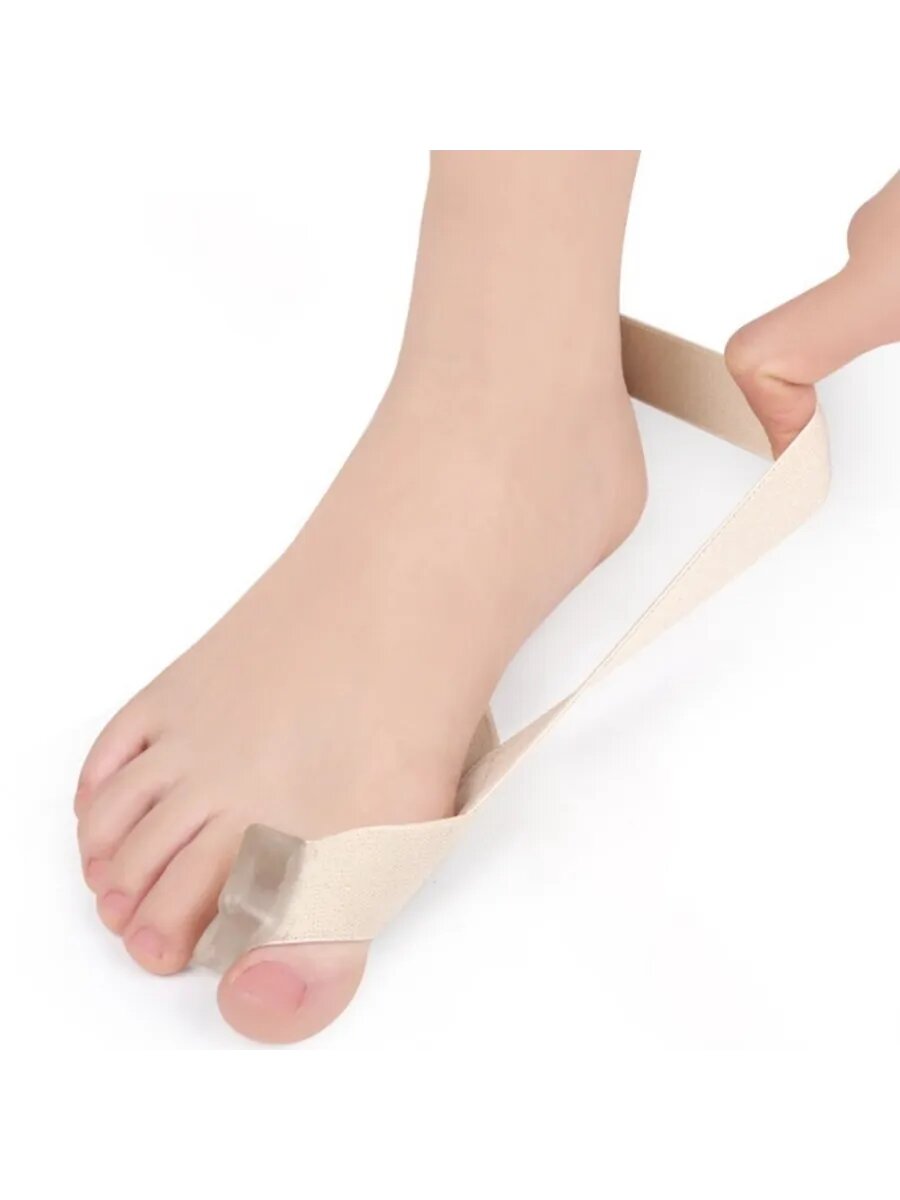 Удобный корректор для большого пальца, бежевый