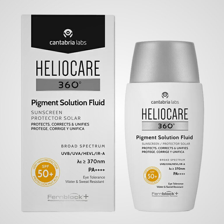 Солнцезащитный флюид «защита от пигментации» SPF 50+ 50 мл HELIOCARE 360 Pigment Solution Fluid Sunscreen Флюид 50 мл