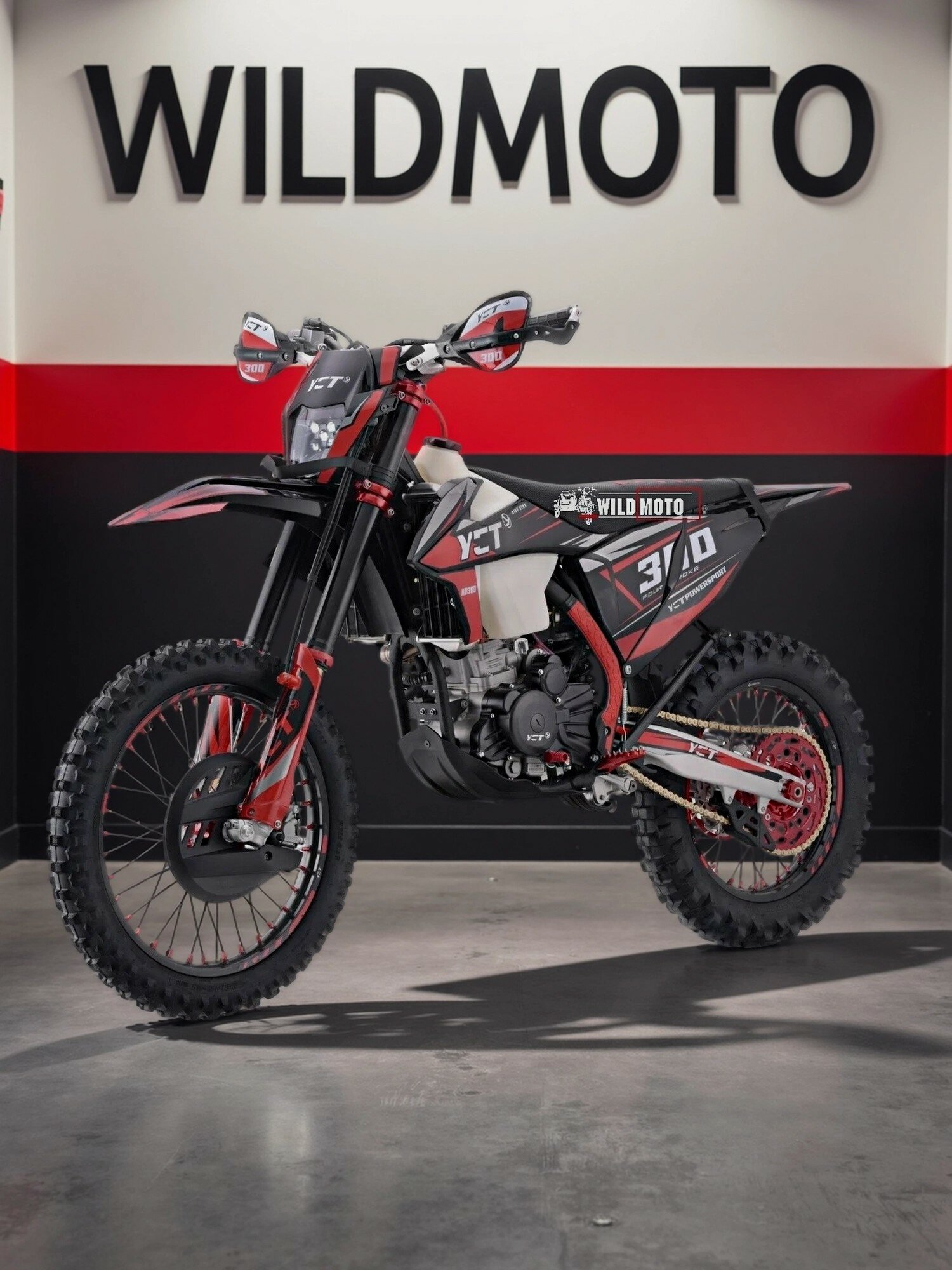 Мотоцикл Yacota NB300, кроссовый/эндуро, 4-тактный, электростартер, 300куб. см 3