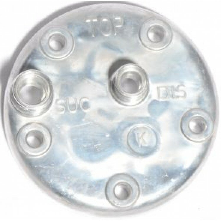 Крышка компрессора задняя 5Н14 вых. гор. (7636)